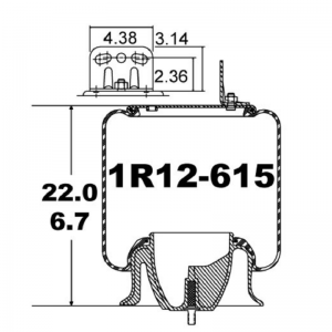 BOLSA DE AIRE PARA TRACTO CAMIÓN 1R12-615 GOODYEAR | Swift Trading Perú